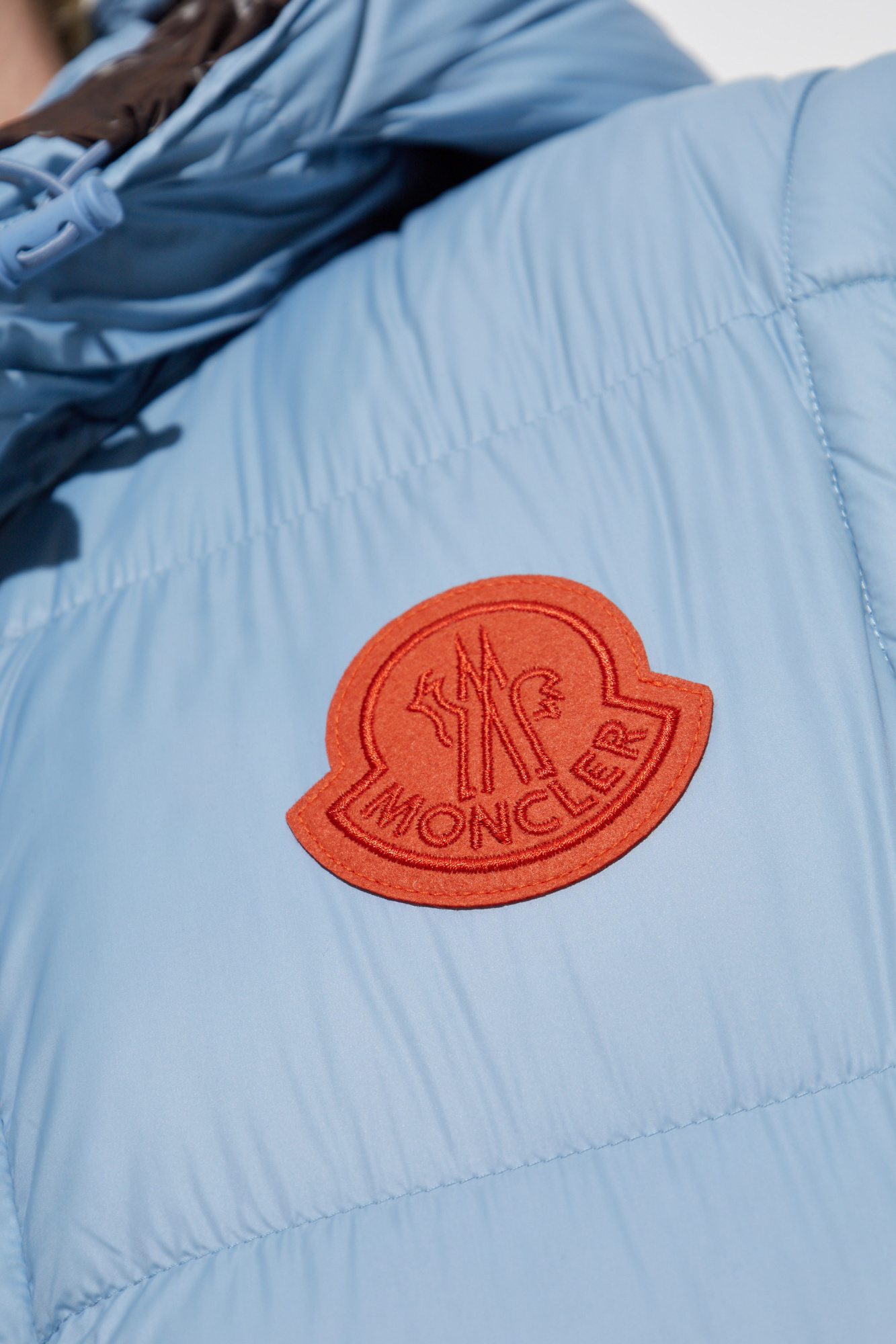 Light blue Cyclone Jacket Moncler Vitkac Canada
